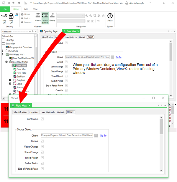 Client Administration Guide - Control Floating Windows (Launch a ViewX Client on a Multi-Monitor ...